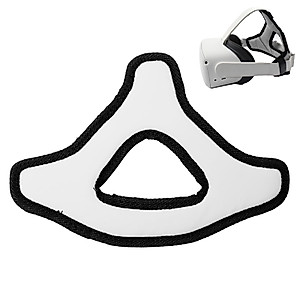 LICHIFIT Head Cushion Comfortable Strap Pad Foam Headband for Oculus Quest 2 VR Headset Fixing Accessories Black