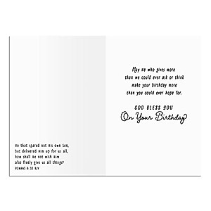 DaySpring - Roy Lessin - Happy Birthday - 4 Design Assortment with Scripture - 12 Birthday Boxed Cards & Envelopes (U1200)