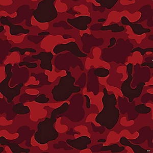 Skinit Decal Gaming Skin for PS4 Console - Originally Designed Red Street Camo Design