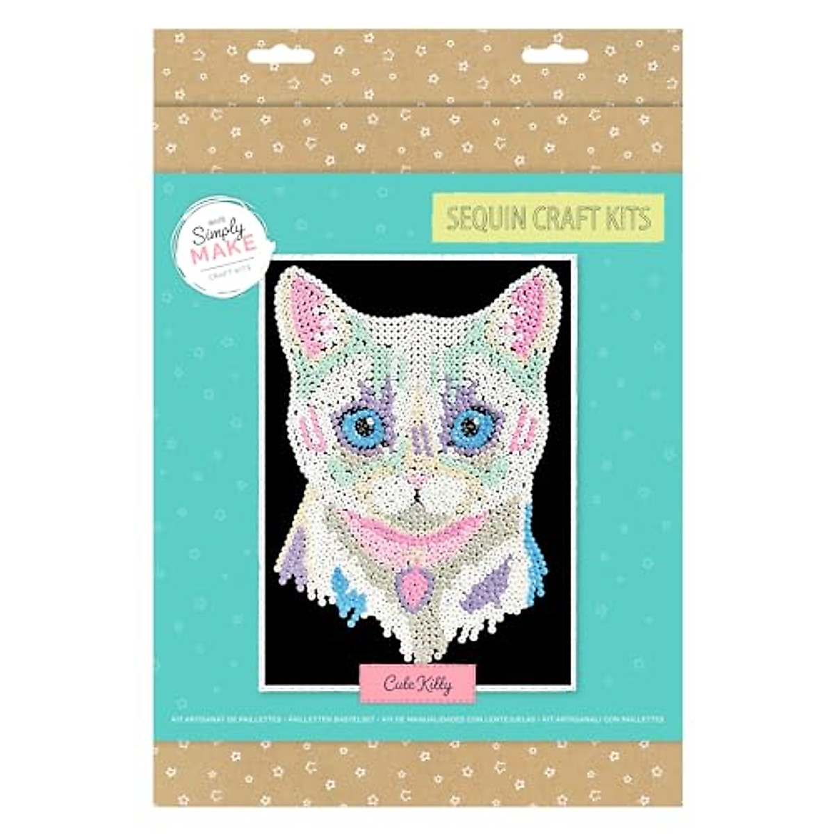 Sequin Craft Kit Set, Cute Craft Kit Setty, DIY Craft, Make Your Own, Home, Children and Adults Hobby