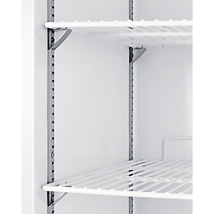 Accucold UFM19W Upright General Purpose Medical Freezer; Designed for the Storage of Samples, and Other Laboratory and Clinical Materials; 18.3 cu.ft Capacity; Manual Defrost; Dial Thermostat