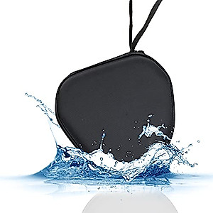 co2CREA Hard Case with Sleep Mode Replacement for Apple AirPods Max Headphone (Black Case)