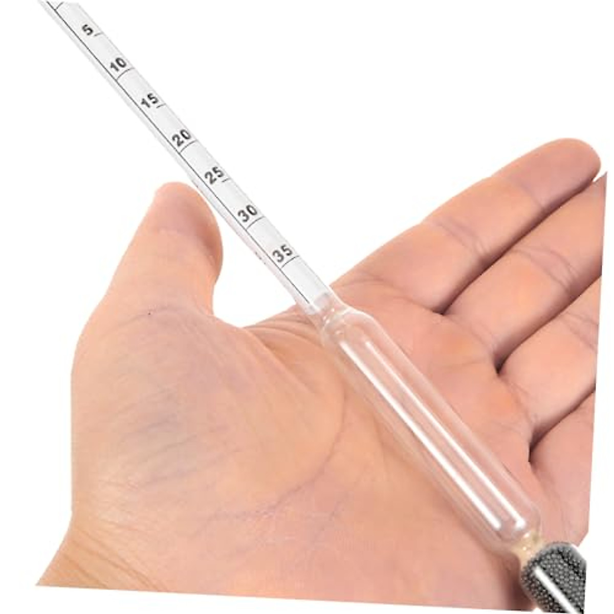 Mobestech Hydrometer Liquid Meter Liquid Measuring Tools Petroleum Meter Mud Making Supplies Liquid Tester for Distilling Supplies Liquidometer Petroleum Making Tool Measure Tool Glass