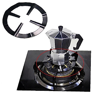 Cast Iron Stove Trivets Coffee Maker Shelves Steel Stovetop Support Shelf Reducer Hob Cooker Coffee Pot Simmer Ring 13.3cm