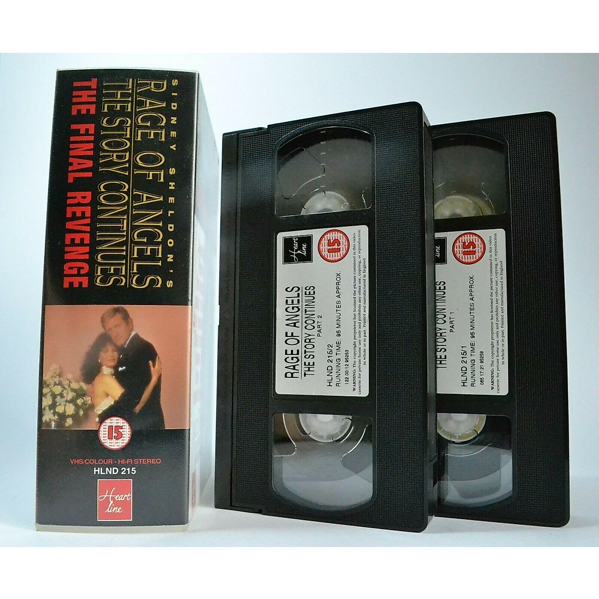 Rage Of Angels: The Story Continues [Final Revenge] Sidney Sheldon - Drama - VHS