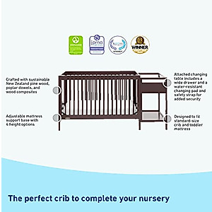 Graco Fable 4-in-1 Convertible Crib - Espresso