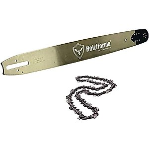 Holzfforma 25inch 3/8 .063 84DL Guide Bar Full Chisel Saw Chain Combo Compatible with Stihl Chainsaw MS361 MS362 MS380 MS390 MS440 MS441 MS460 MS461 MS660 MS661 MS650