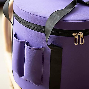 Hye-eun Crystal Singing Bowl Set of 7,7"-12" Frosted Quartz Meditation Chakra Sound Bowls with 2 Pcs Carrying Cases for Yoga Sound Healing