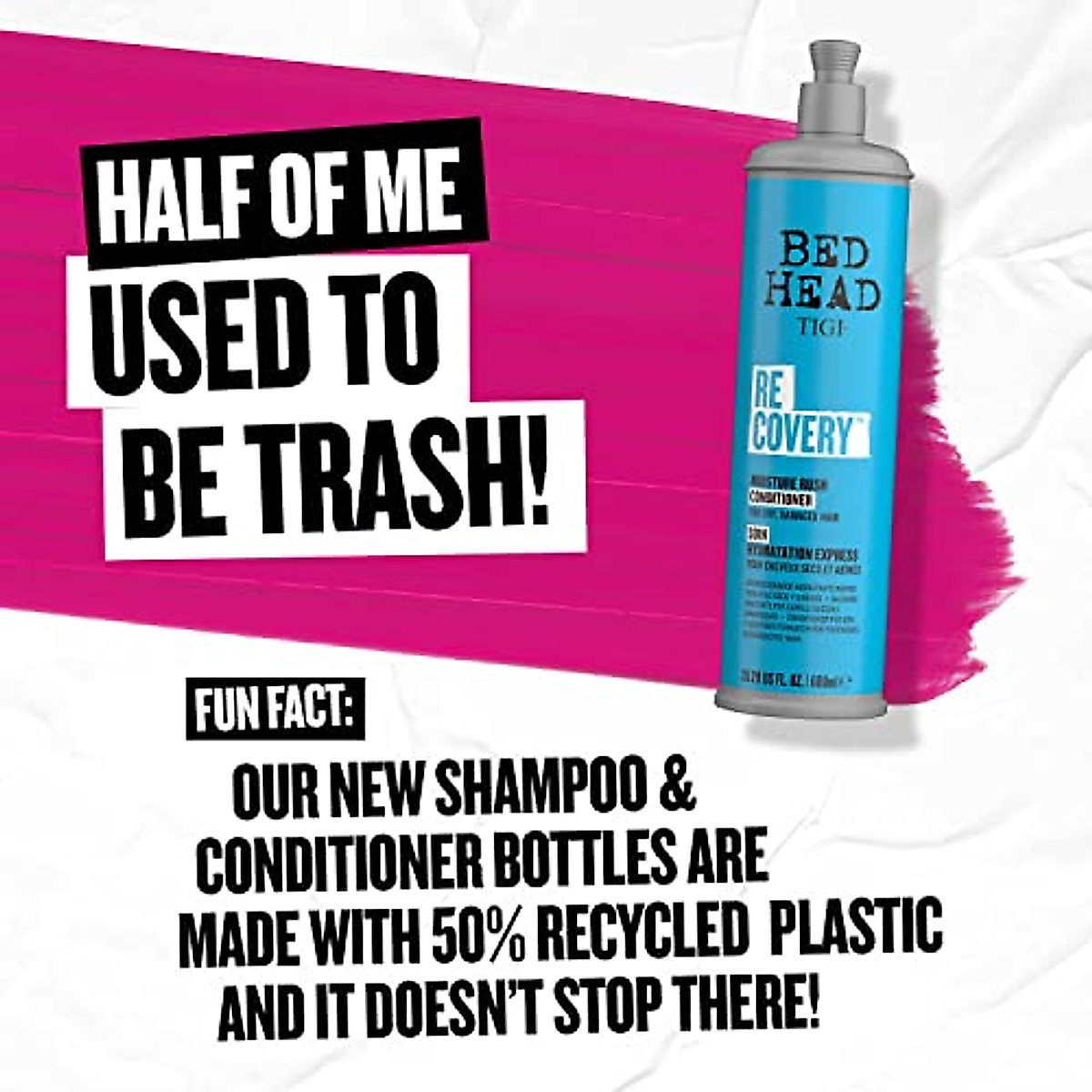 TIGI BED HEAD RECOVERYTM MOISTURIZING CONDITIONER FOR DRY HAIR 20.29 fl oz