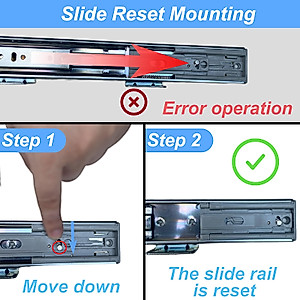 LOVMOR Pull Out Cabinet Organizer 13½”W x 21”D, Cabinet Pull Out Shelves with Soft Close, Pull Out Cabinet Shelf, Cabinet Drawers Slide Out for Kitchen Base Cabinet
