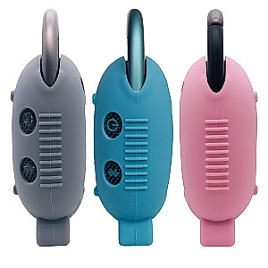 JCHPINE Silicone Cover & Hard Case for JBL Clip 4 Portable Bluetooth Speaker, Water Resistant Speaker Accessory, Shockproof, Dustproof, Blue