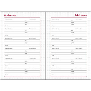 2021 Weekly To-Go 5x8 Wire-o Black Plastic