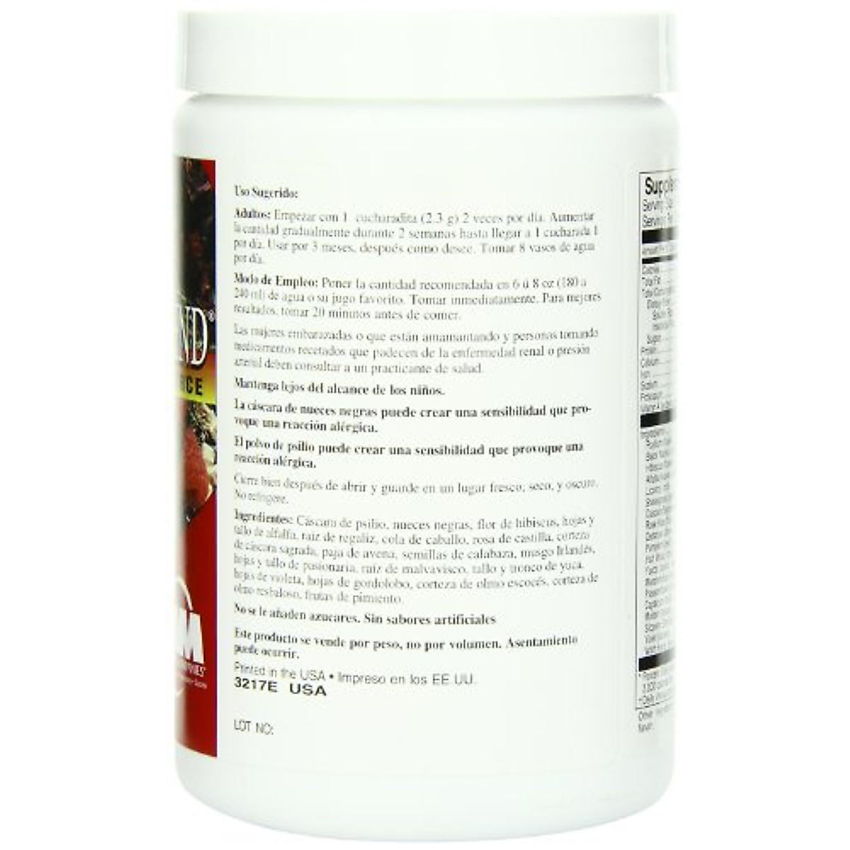 AIM Herbal Fiberblend Raspberry Powder 13 oz.