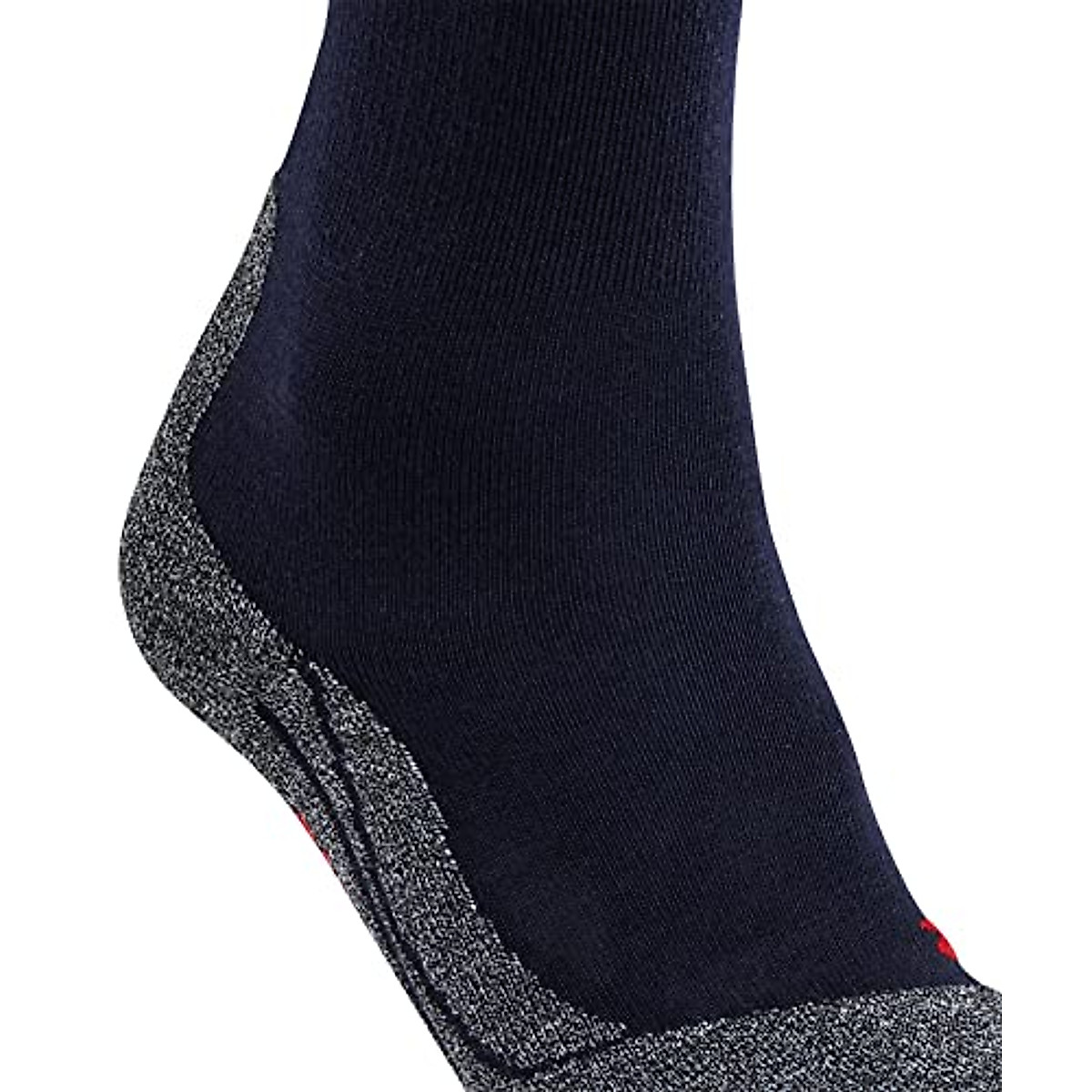 FALKE Women's TK2 Explore Hiking Socks, Mid Calf, Medium Padding, Athletic Sock, Breathable Quick Dry, Merino Wool, Blue (Marine 6120), 8-9, 1 Pair