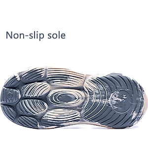 Foam Runner Sneakers Cloud Slides Pillow Sandals Sports Shoes Non-Slip Lightweight Walking Shoes Fashion Outdoor Indoor Summer Beach Sandals for Women Men(Grey Khaki-8.5-9.5 Women/7.5-8 Men)