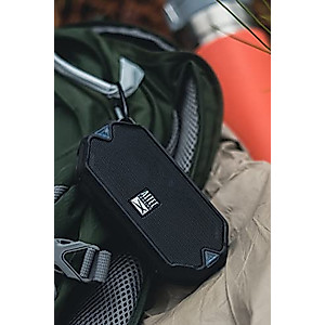 Altec Lansing HydraMini Wireless Bluetooth Speaker, IP67 Waterproof USB C Rechargeable Battery with 6 Hours Playtime, Compact, Shockproof, Snowproof, Everything Proof (Royal Blue)