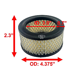 Air Compressor Air Intake Filter Elements #14 A424 Compatible for Ingersoll Rand 32170979, SS5, 2340, 2475 (2 Pack)