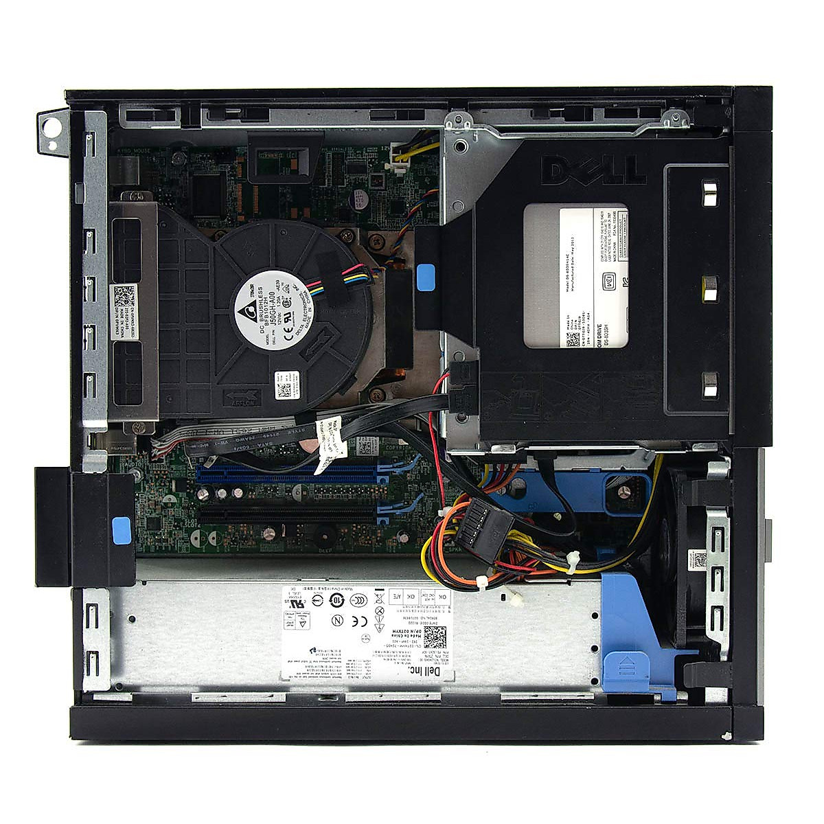 Dell OptiPlex 790 Small Form Computer Desktop PC, Intel Core i5 3.1GHz Processor, 16GB Ram, 120GB M.2 SSD, 1TB Hard Drive, BTO WiFi | Bluetooth, New Dual DELL 19 Monitor, Windows 10 (Renewed)