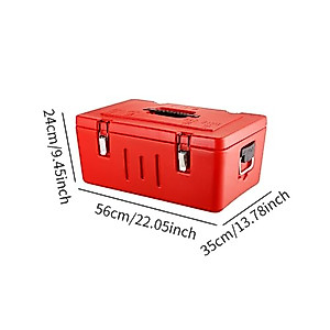 Bothyi Insulated Food Pan Carrier Food Warmer Box Insulated Food Container,Hot Box,Food Warmer for Restaurant Home Family Gatherings, 1 grid unremovable