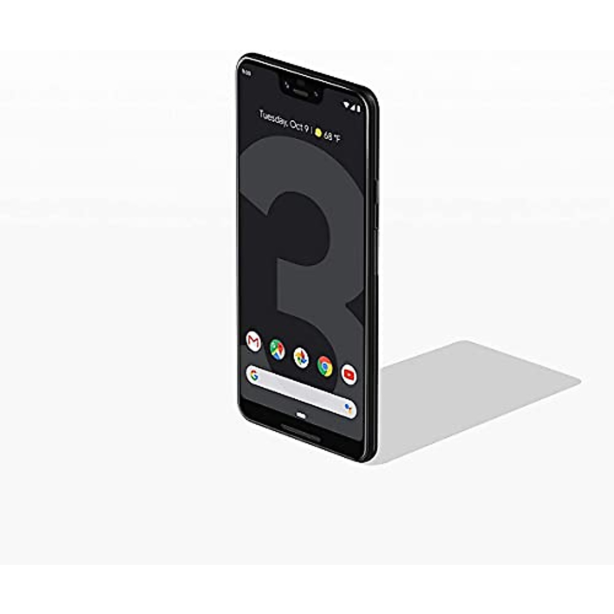 Google Pixel 3 XL Unlocked GSM/CDMA - (Just Black, 64GB) (Renewed)