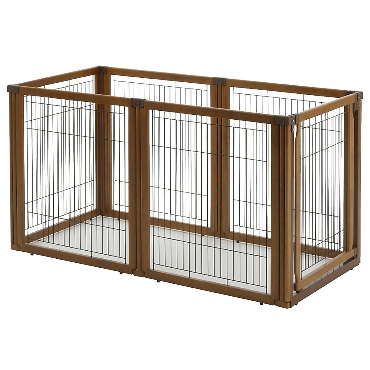Richell 3-in-1 Convertible Elite Pet Gate, 6-Panel