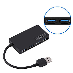 Ultra-Slim Data USB Hub USB C to USB Hub 4 Ports Type C to USB 3.0 Hub USB C to USB Adapter Support 7/8/10, Vista, XP, 2003/2000/ME, OS X, Linux Systems