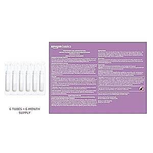 Amazon Brand - Solimo for Dogs Large Dog (45-88 pounds) Flea and Tick Treatment, 6 Doses