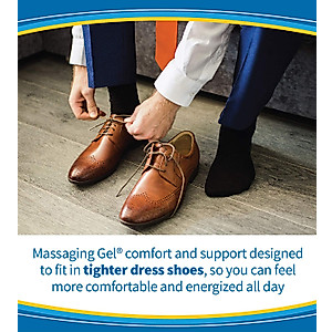 Dr. Scholl's ULTRA THIN Insoles // Massaging Gel Insoles 30% Thinner in the Toe for Comfort in Dress Shoes (for Women's 6-10, also available for Men's 8-13)