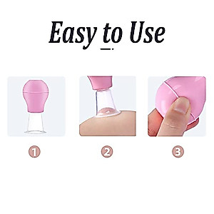 Artibetter 2Pcs Nipple Corrector Suction Enlarger Sucker Corrector for Breastfeeding Inverted Flat Nipples Aspirator Puller Pink