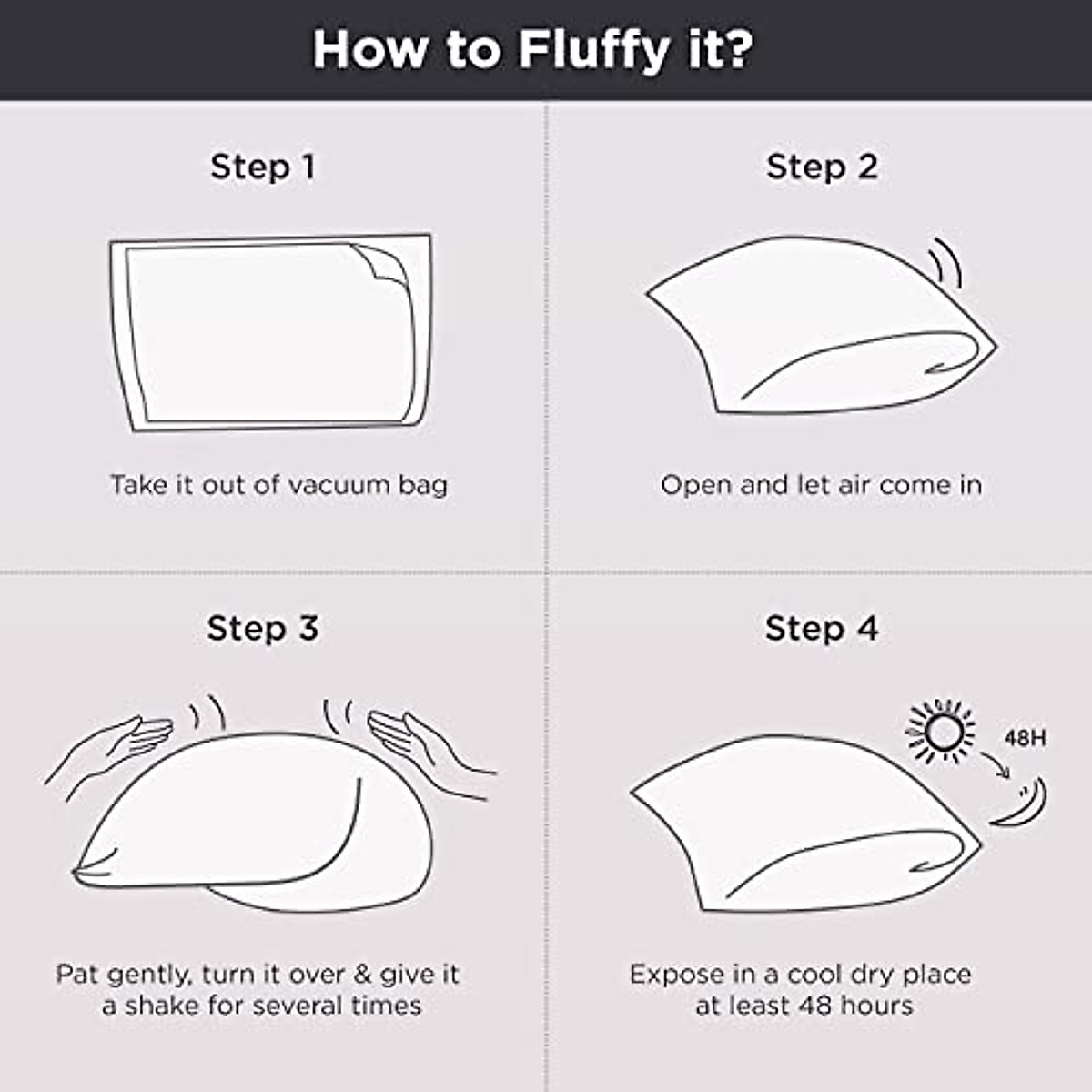 Bedsure Firm Pillows Queen Size Set of 2, Firm Queen Bed Pillows for Sleeping Hotel Quality, Queen Pillows 2 Pack Supportive, Down Alternative Pillow for Side and Back Sleeper