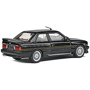 1989 E30 M3 Alpina B6 3.5S Diamond Black Metallic 1/43 Diecast Model Car by Solido S4312002