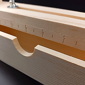 KUYYFDS Wood Bracelet Jig, Wooden Jig Bracelet Maker, Wood Wristband Maker with 2clamps Braiding Crafting Tool for Weaving DIY Craft 3pcs Drawer Style