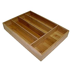 Moutain Woods Simply Bamboo Silverware Tray
