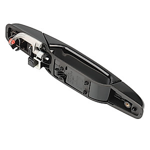 NPAUTO Black Exterior Outside Door Handle Replacement for Chevy Silverado Cadillac Escalade GMC Sierra Yukon Pickup Truck 2007 2008 2009 2010 2011 2012 2013 (Front Rear Driver & Passenger Side)