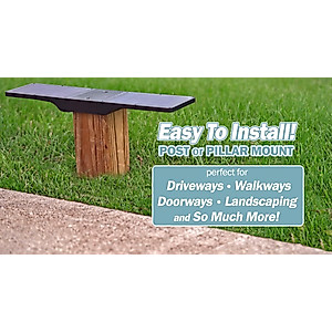 Jokari Solar Powered Motion Activated Walkway and Sign Illuminators 2 Pack. Efficiently Light Up Paths or Signage With Eco-Friendly Solar Energy and Intelligent Motion Sensing to Keep Your Family Safe
