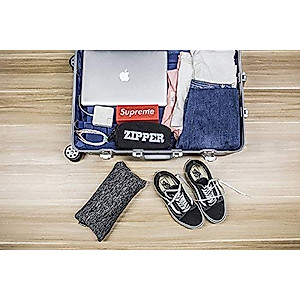 7777777 2 in 1 Travel Pillow and Eye Mask Ultra Soft Neck Pillow Compact and Versatile Travel Voyage Pillow Portable for Airplanes, Cars, Office Naps, Camping, Trains