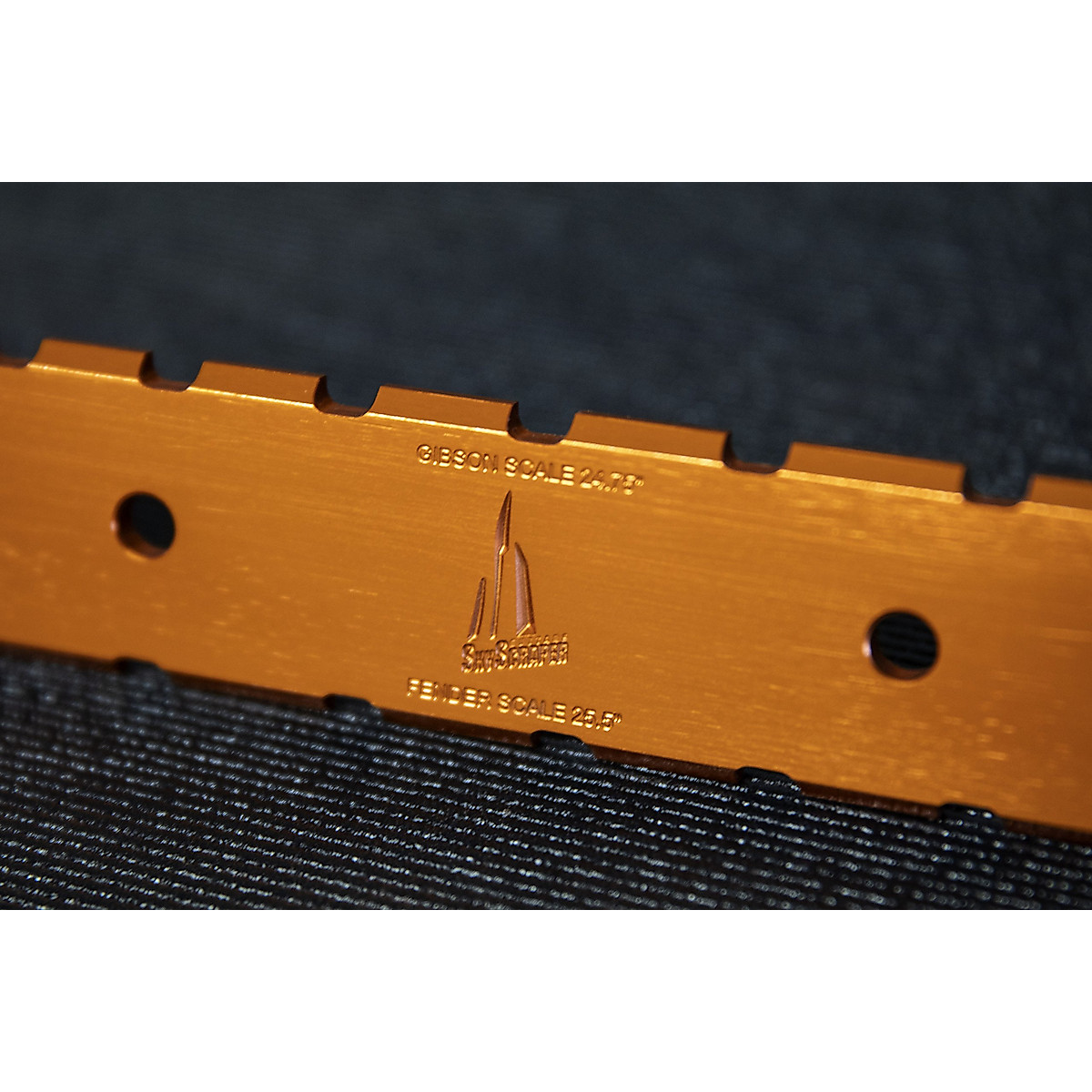 Notched Straight Edge For Fender Scale/Gibson Scale - Guitar Neck Setup Tool