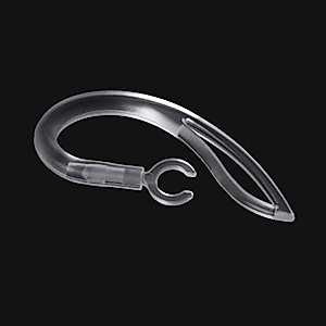 KANGneei Ear Hook Loop Clip,6mm Bluetooth Earphones Transparent Soft Silicone Ear Hook Loop Clip Headset
