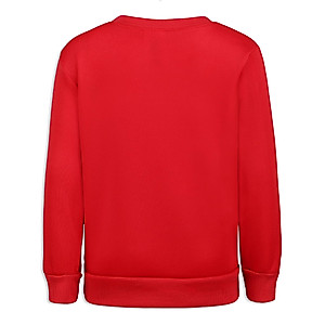 Power Rangers Morphin Red Ranger, Blue Ranger, and Grey Ranger Boys Pullover Sweatshirt and Pants Set for Little Kids