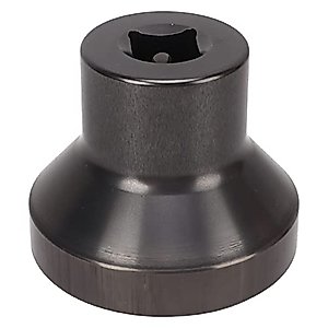 Centre Lock Wheel Nut Installer, 3/4in 15 Teeth Easy Operation Deformation Proof Centre Lock Wheel Nut Socket for Car Maintenance