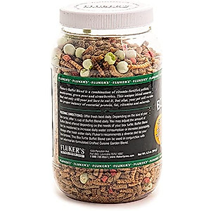 Fluker's Buffet Blend Box Turtle Freeze Dried Food 6.5oz - Includes Attached DBDPet Pro-Tip Guide