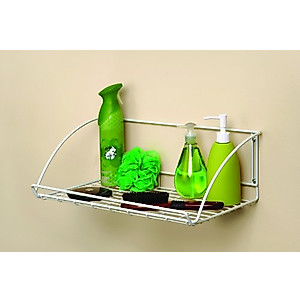 ClosetMaid 8278 18-Inch Wide Laundry Utility Hanger Shelf , White