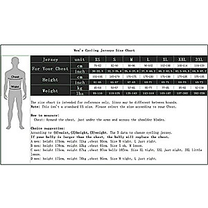 Cycling Jersey Men's Long Sleeve Bike Shirt Bicycle Clothing Breathable XXL