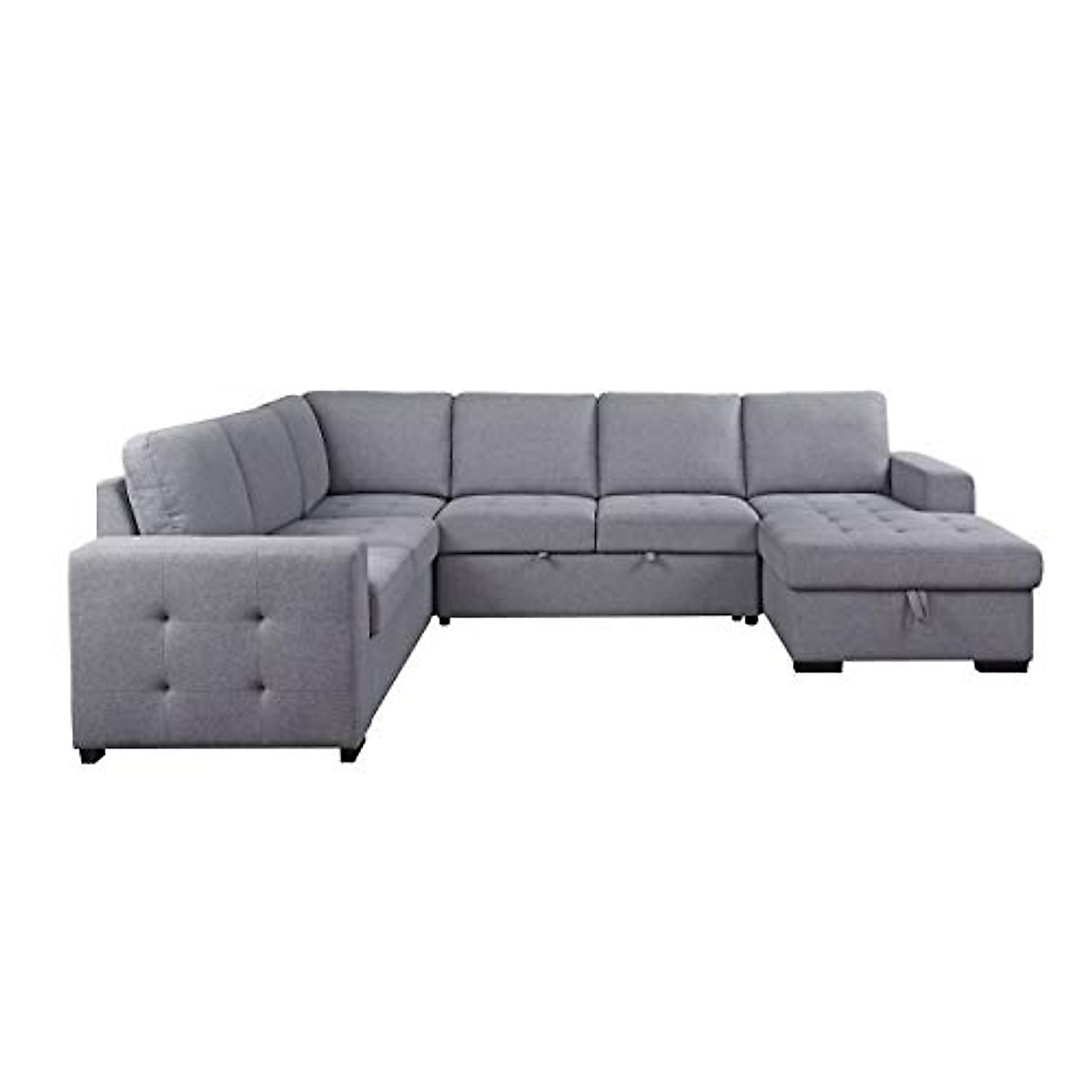 Acme Furniture Nardo Sectional, Gray