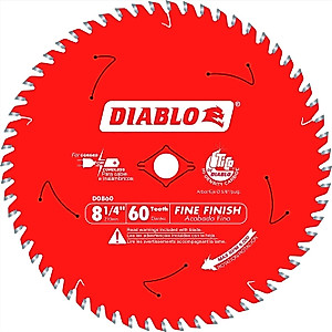 Diablo 8-1/4 X 60T FINE Finish