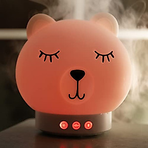 Ingenuity Baby Dream Machine 5-in-1 Sleep Device with Cool-Mist Humidifier, Night Light, Red Light, Pink Noise Sound Machine, Essential Oil Diffuser, Kids 5 Months - 7 Years for Nursery or Bedroom