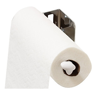 DecoBros Wall Mount Paper Towel Holder, Chrome