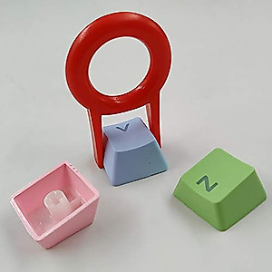 Keycap 37 PBT Double Shot Injection Backlit Keycaps for All Mechanical Gaming Keyboards with Key Puller Rainbow Gradient Color