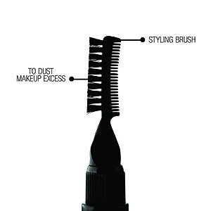 Palladio Brow Styler Clear Brow Gel, Innovative Formula, Holds and Grooms Brows, Brow Setter, Natural Look, Lightweight, Multi-Purpose Conditioning Formula, Doubles as a Clear Mascara, Clear