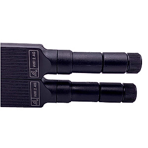 TECHTOO WiFi Antenna 2.4GHz 10 dBi for Wireless Router - Security IP Camera - USB Card Adapter - PCI PCIe Cards - Range Extender - PC Desktop - Drone - Signal Booster (2.4GHz RP-SMA 1-Pack)